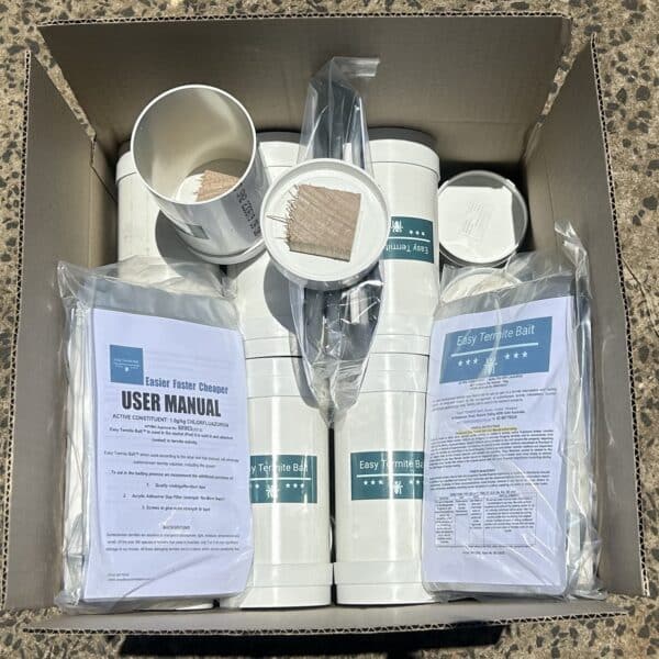 DIY Termite Treatment Starter Pack with Easy Termite Bait